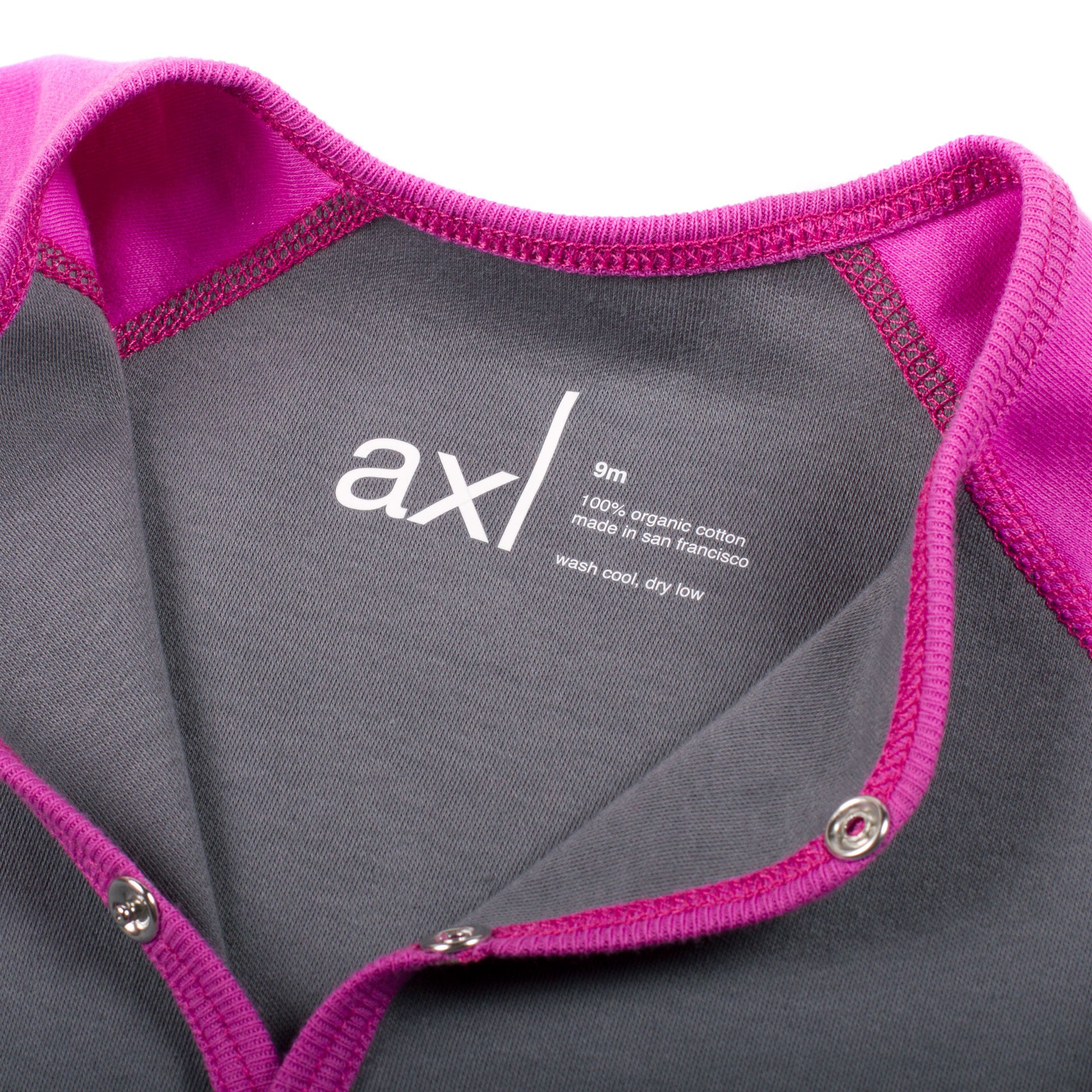 AXL Brand Organic Baby Henley Jumper / Romper